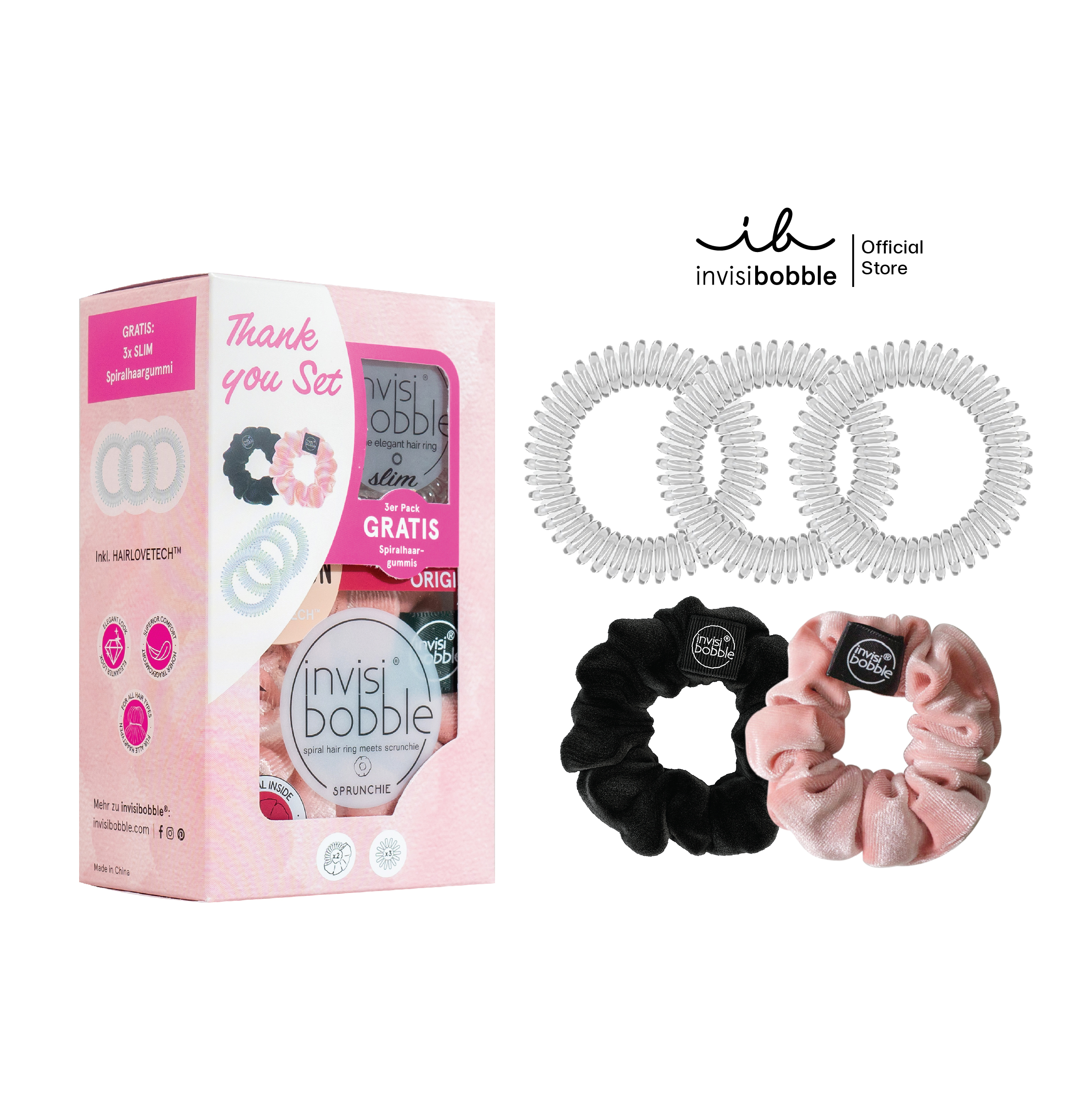 invisibobble Thank You Set